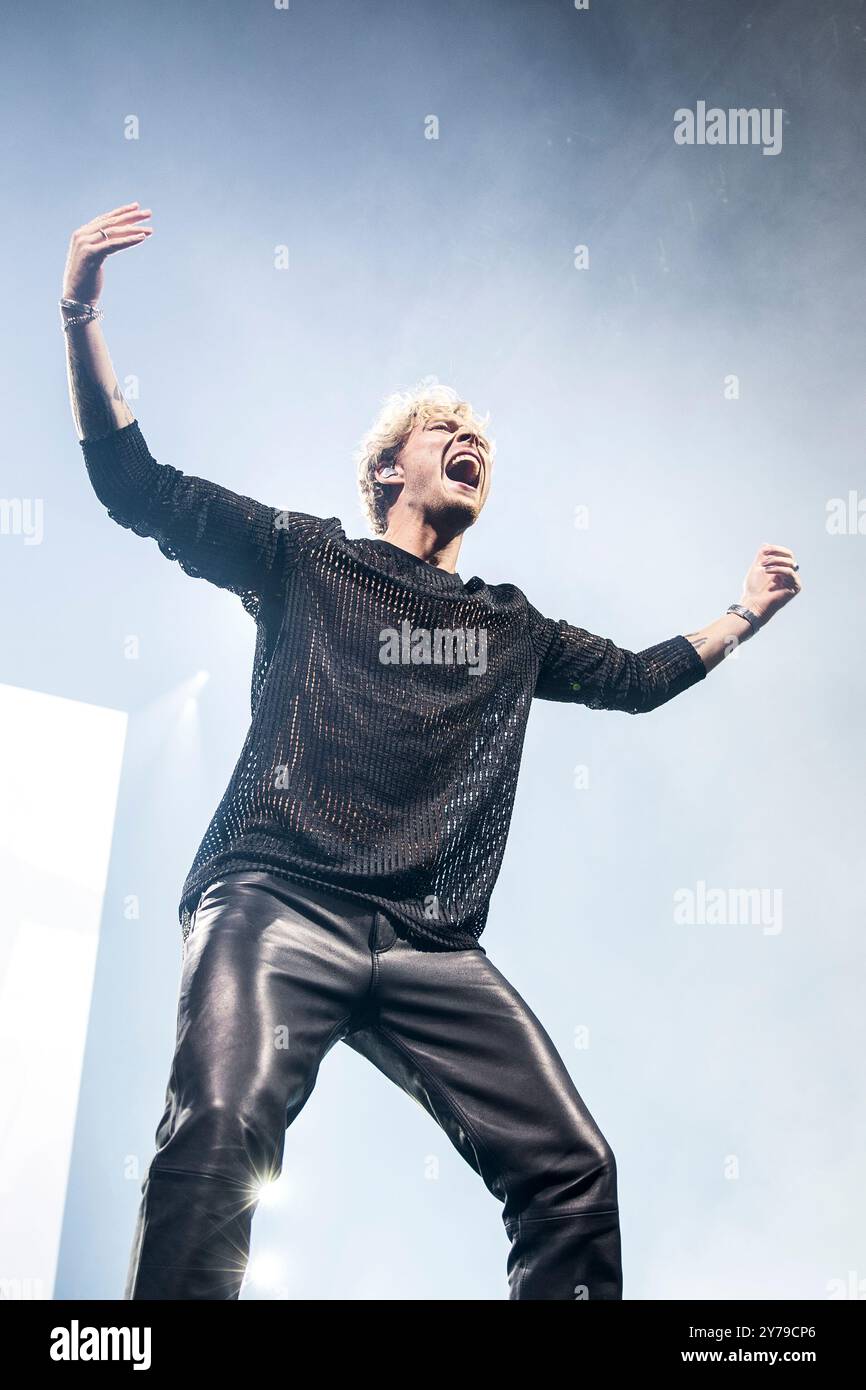 Copenhagen, Denmark. 27th, September 2024. The Danish singer and pop ...