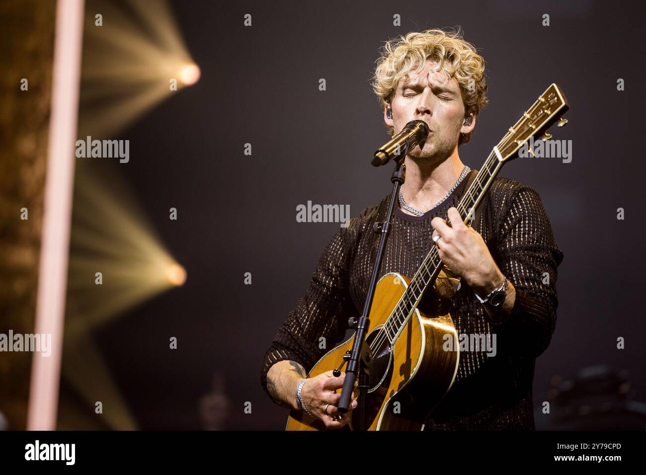 Copenhagen, Denmark. 27th, September 2024. The Danish singer and pop ...