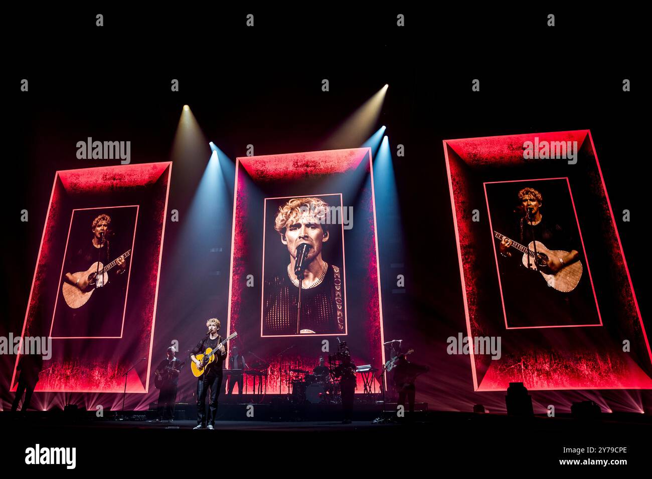 Copenhagen, Denmark. 27th, September 2024. The Danish singer and pop ...