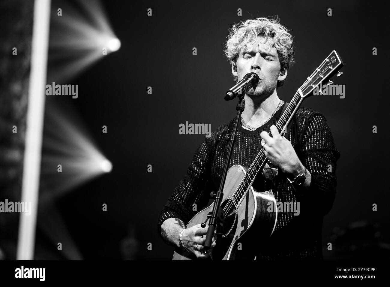 Copenhagen, Denmark. 27th, September 2024. The Danish singer and pop ...