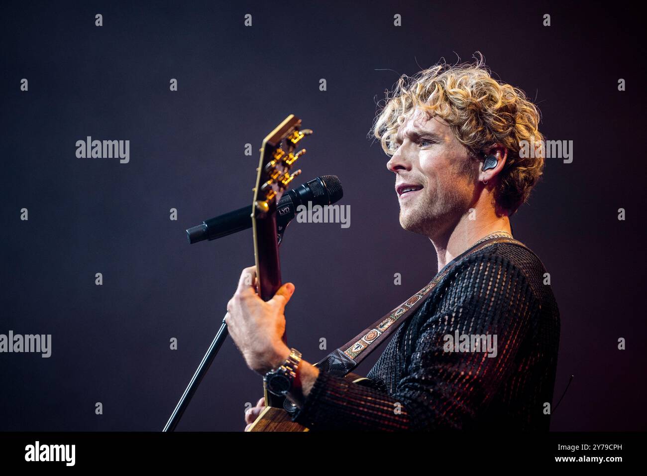 Copenhagen, Denmark. 27th, September 2024. The Danish singer and pop ...