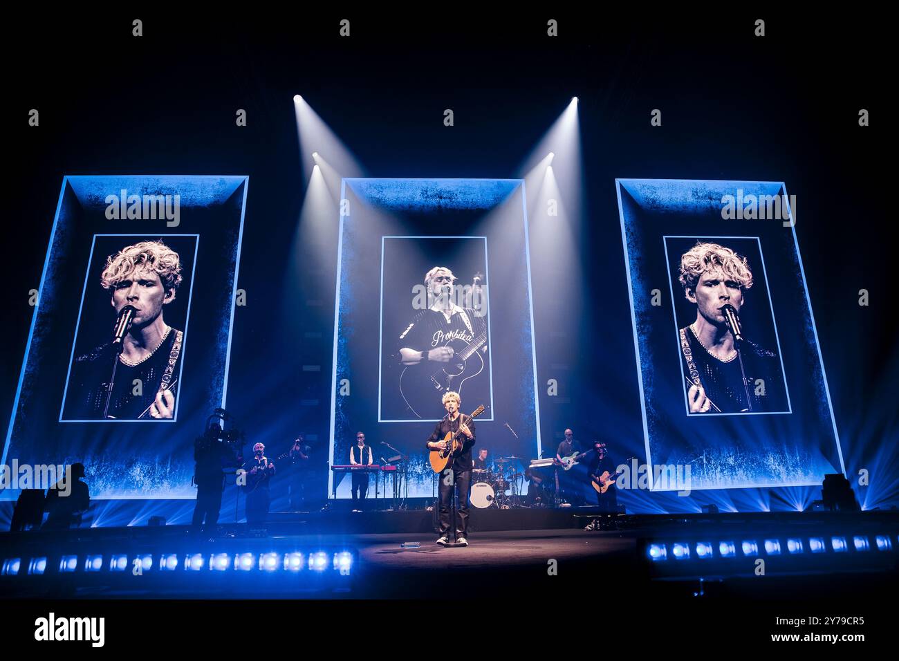 Copenhagen, Denmark. 27th, September 2024. The Danish singer and pop ...