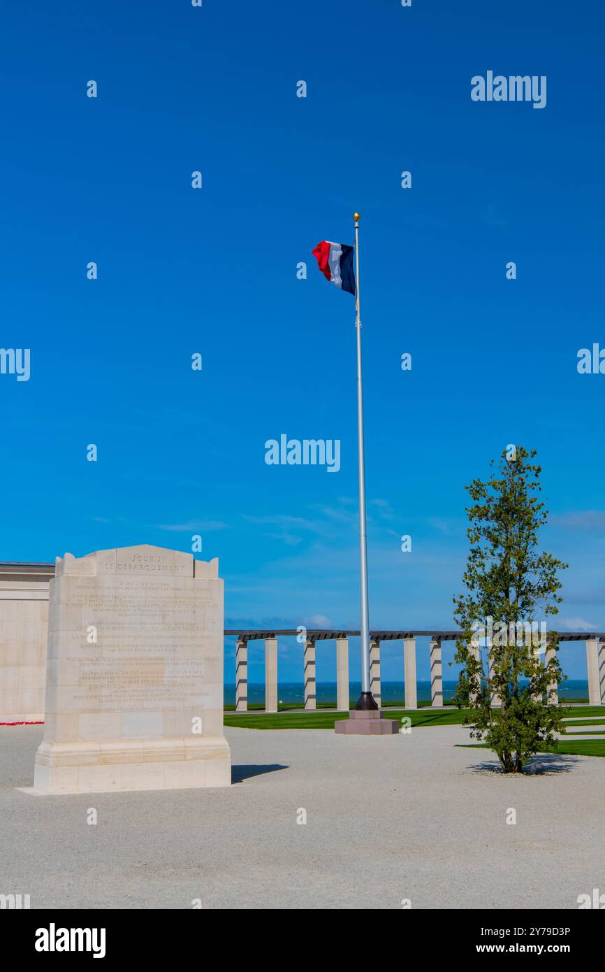 British Normandy Memorial in Normandy, France Stock Photo - Alamy