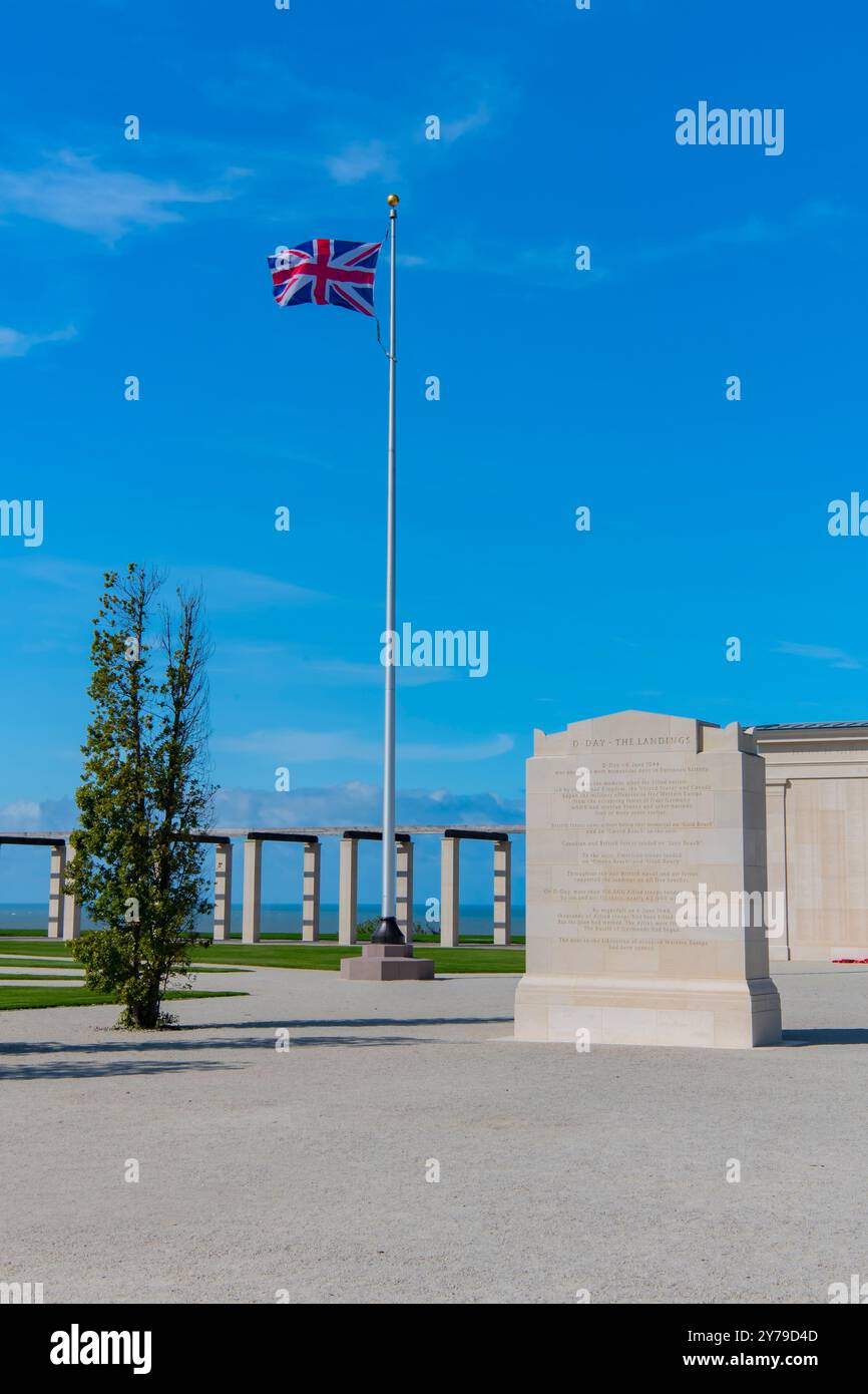British Normandy Memorial in Normandy, France Stock Photo - Alamy