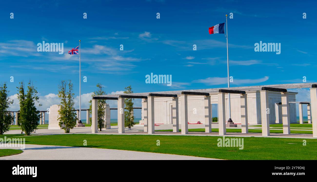 British Normandy Memorial in Normandy, France Stock Photo - Alamy
