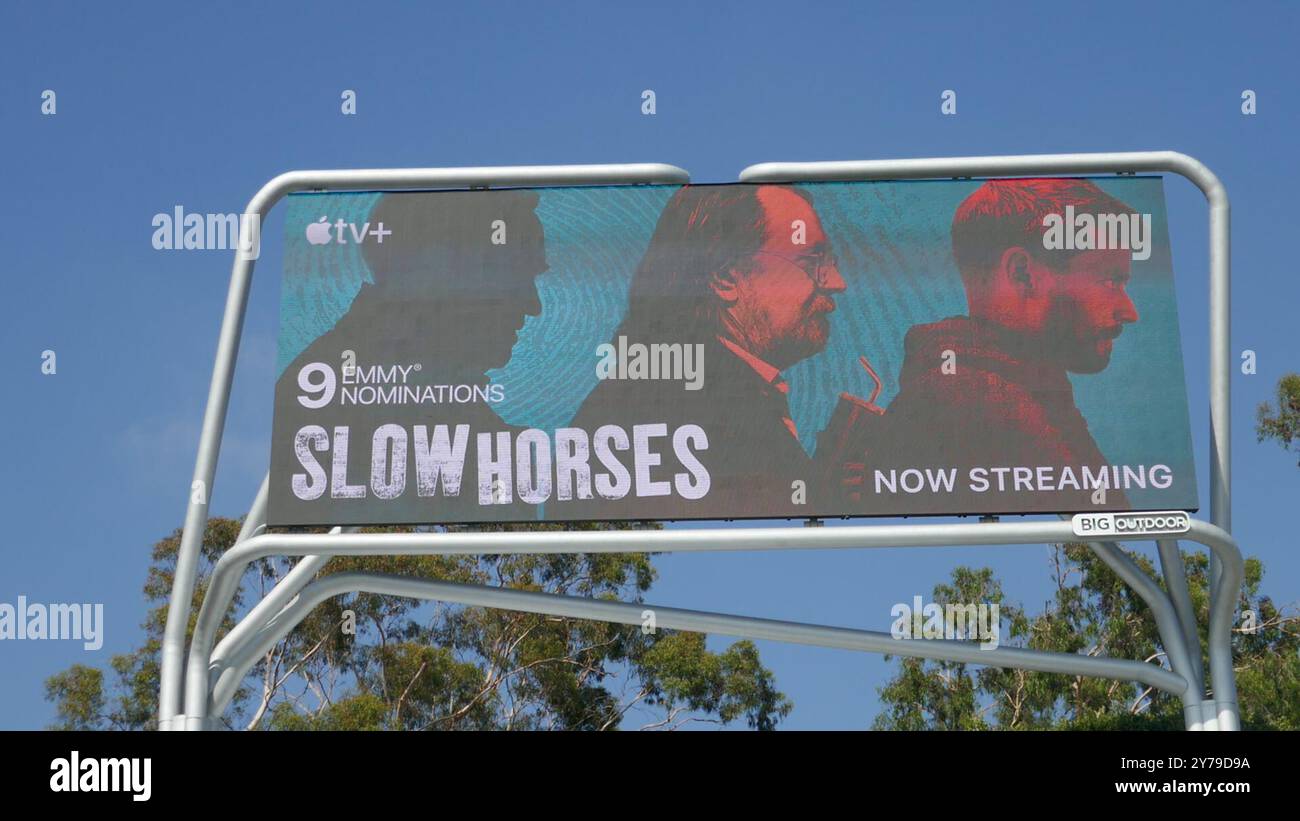 Los Angeles, California, USA 21st September 2024 Slow Horses Billboard ...