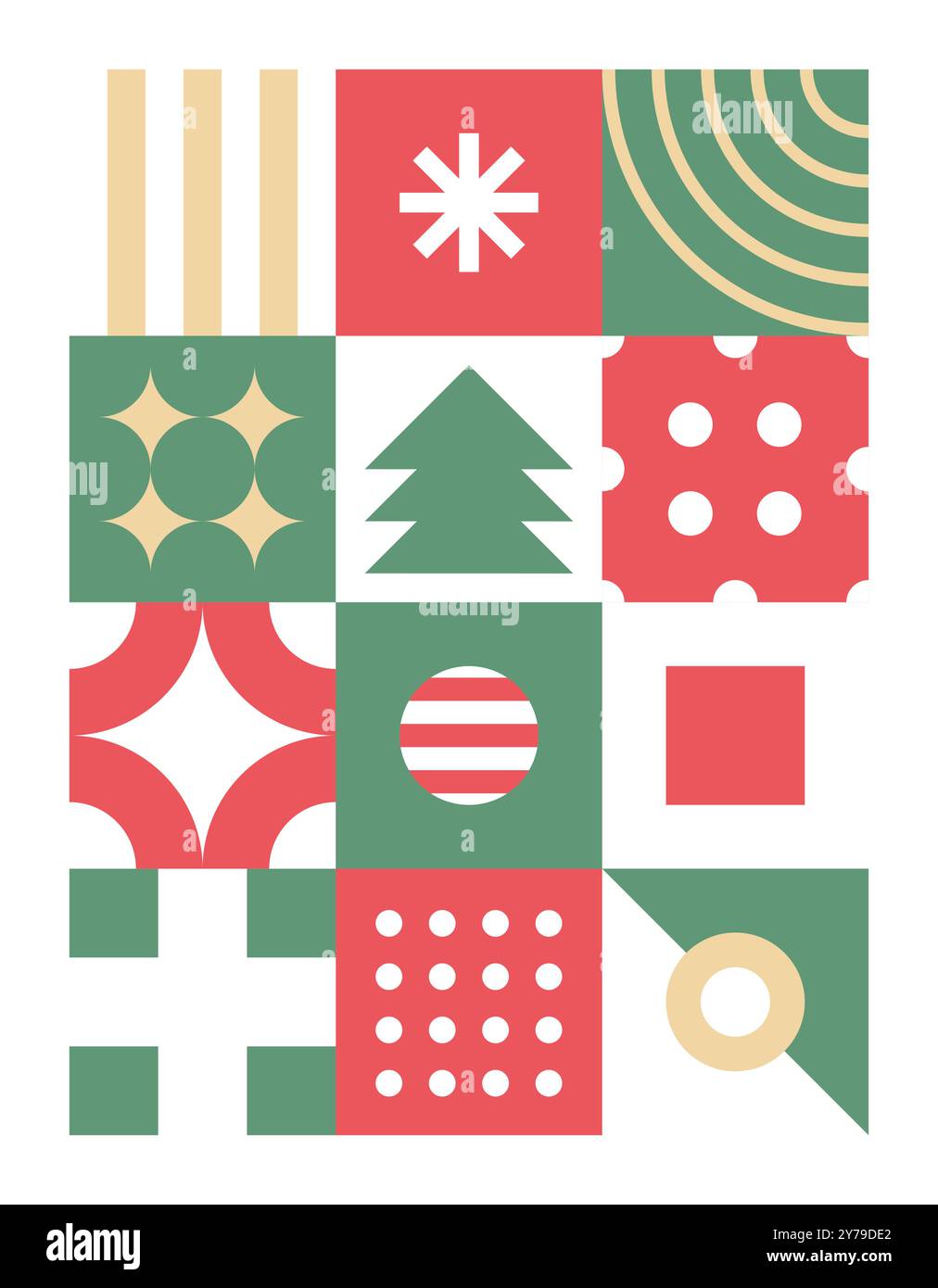 Geometric composition vertical horizontal Stock Vector Images - Alamy