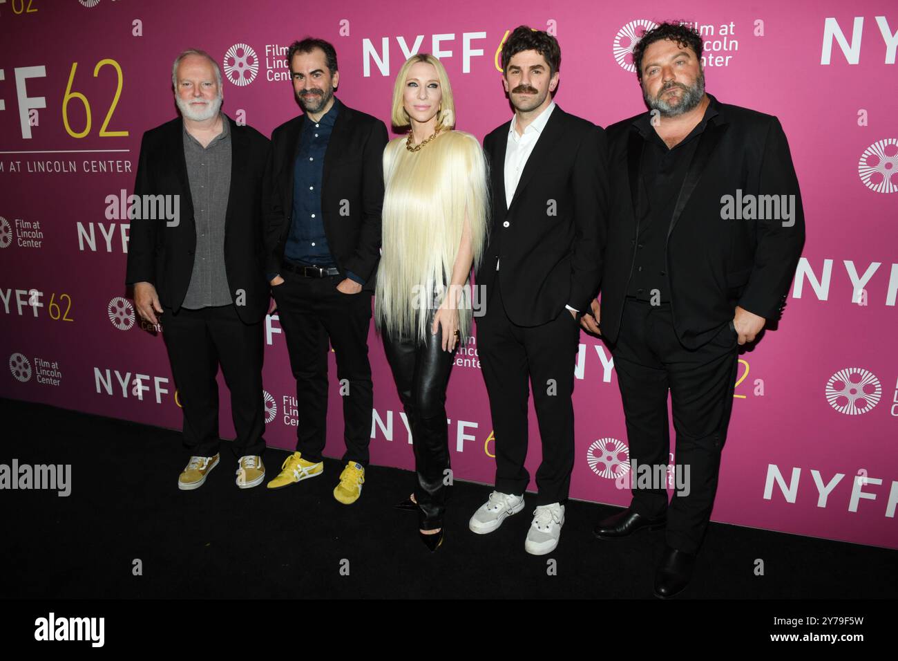 New York, USA. 28th Sep, 2024. Galen Johnson, Guy Maddin, Cate ...