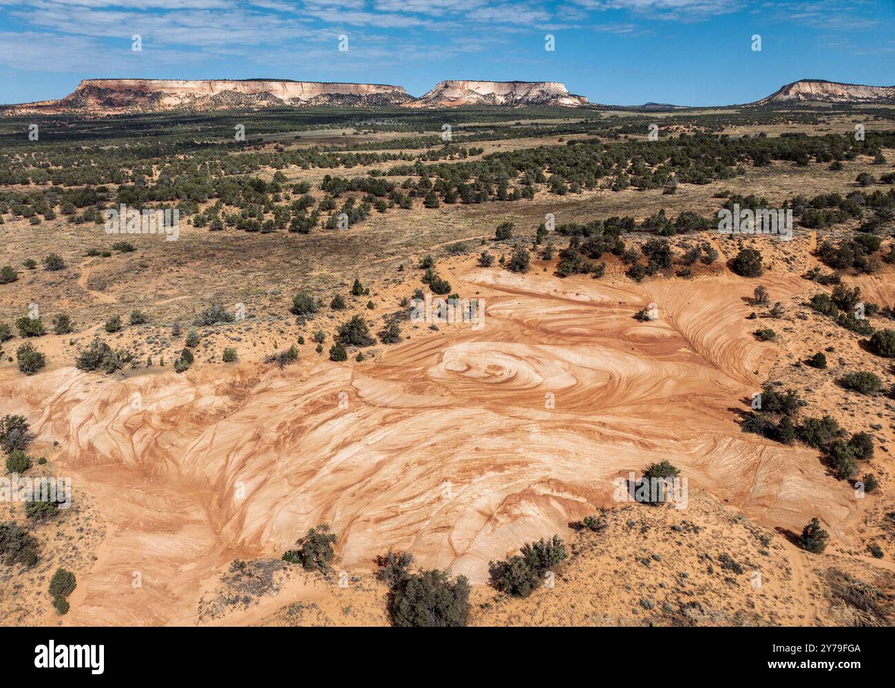 Aerial view of Elephant Cove in southern Utah Stock Photo - Alamy