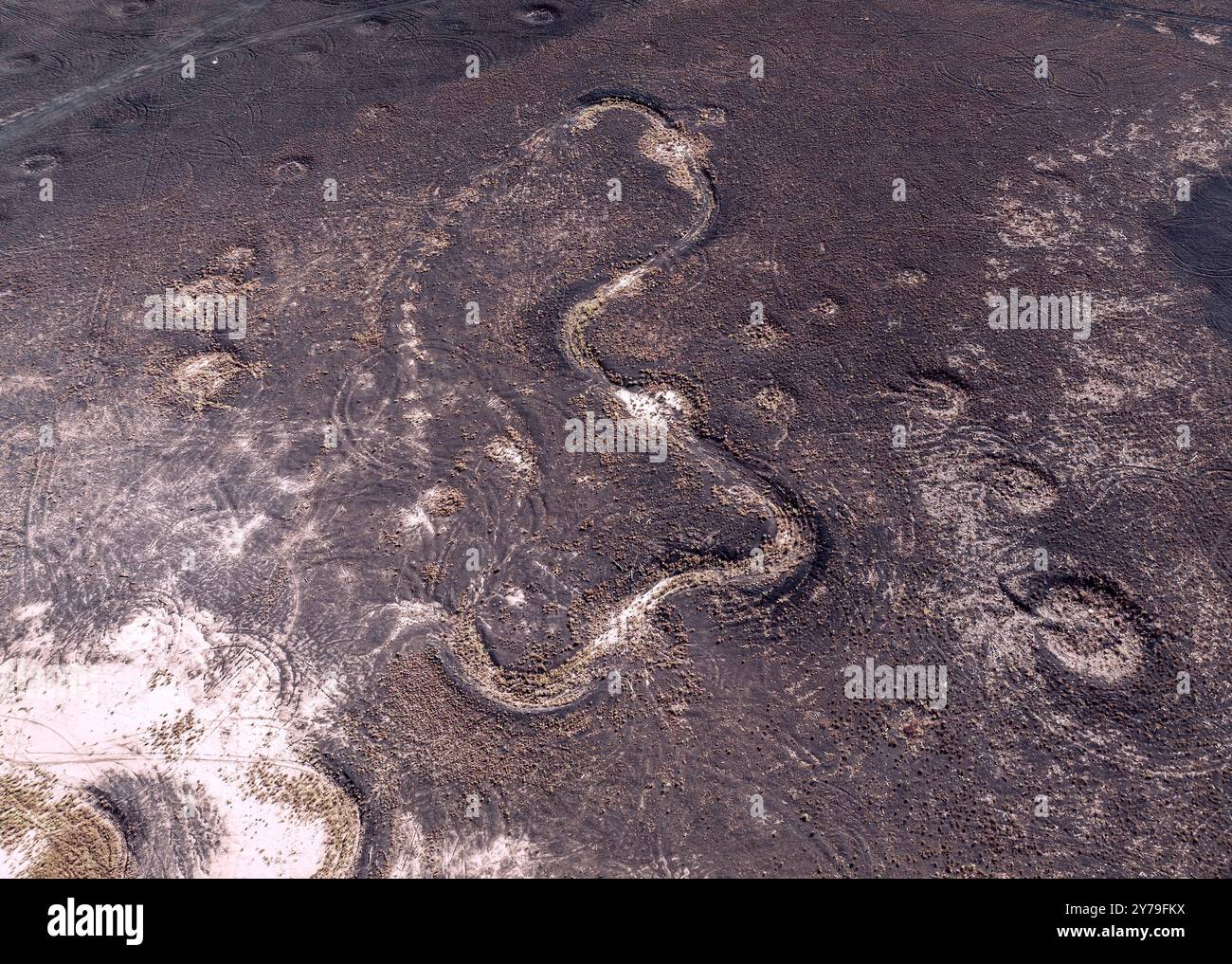 Tracks at the Cinder Hills OHV area, Flagstaff, Arizona Stock Photo - Alamy