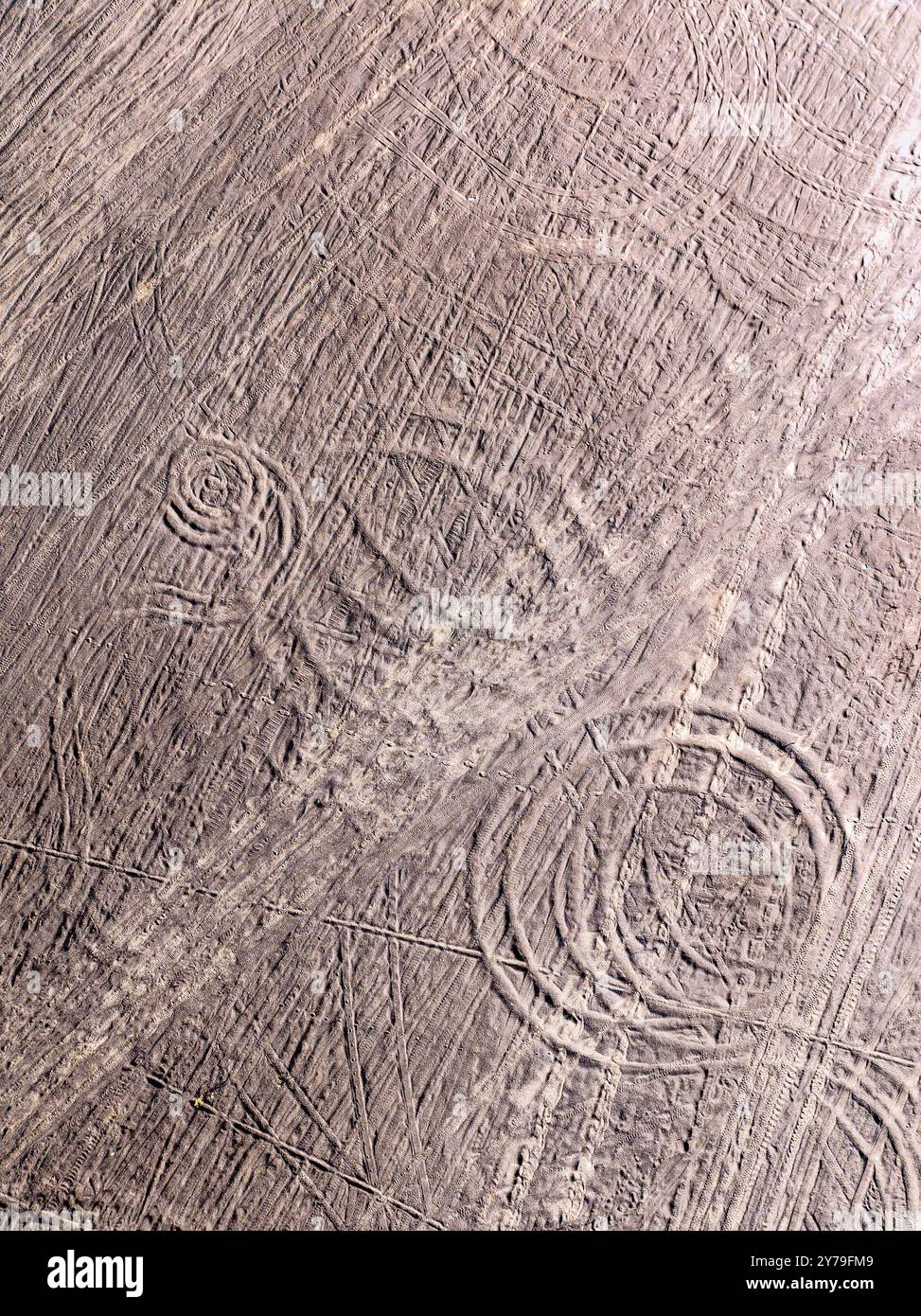 Tracks at the Cinder Hills OHV area, Flagstaff, Arizona Stock Photo - Alamy