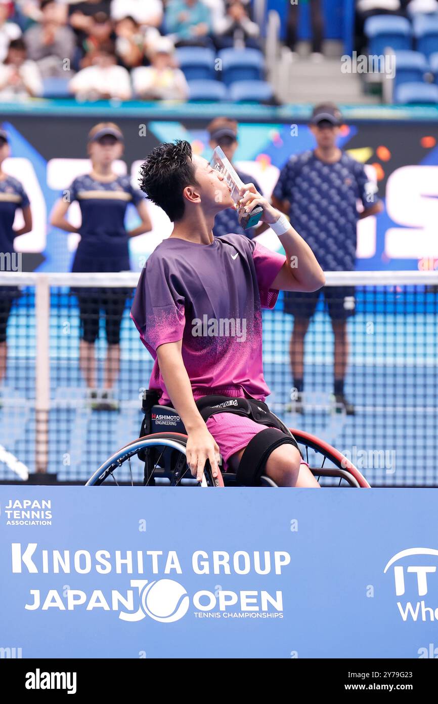 September 29, 2024, Tokyo, Japan: Tokito ODA (JPN) poses for the ...