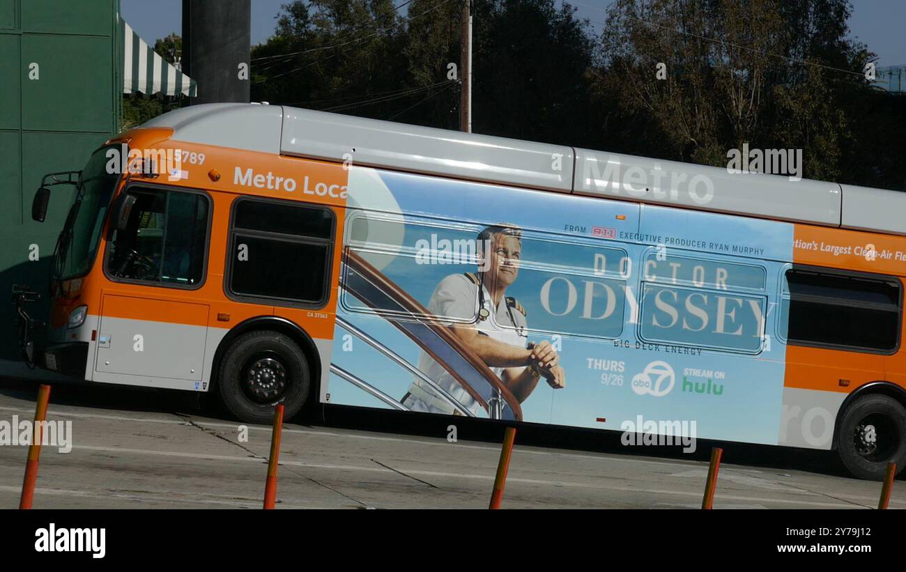 Los Angeles, California, USA 21st September 2024 Doctor Odyssey Bus ...