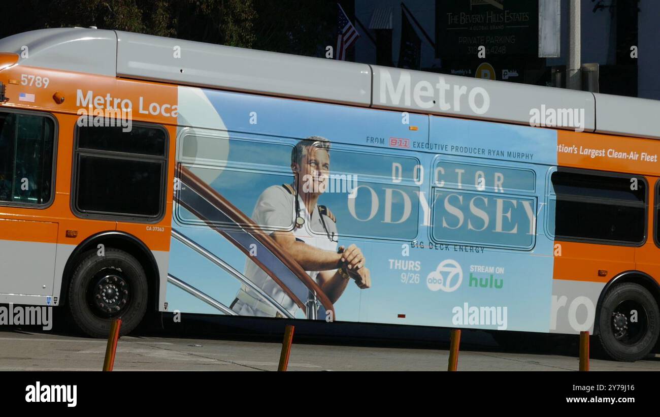 Los Angeles, California, USA 21st September 2024 Doctor Odyssey Bus ...