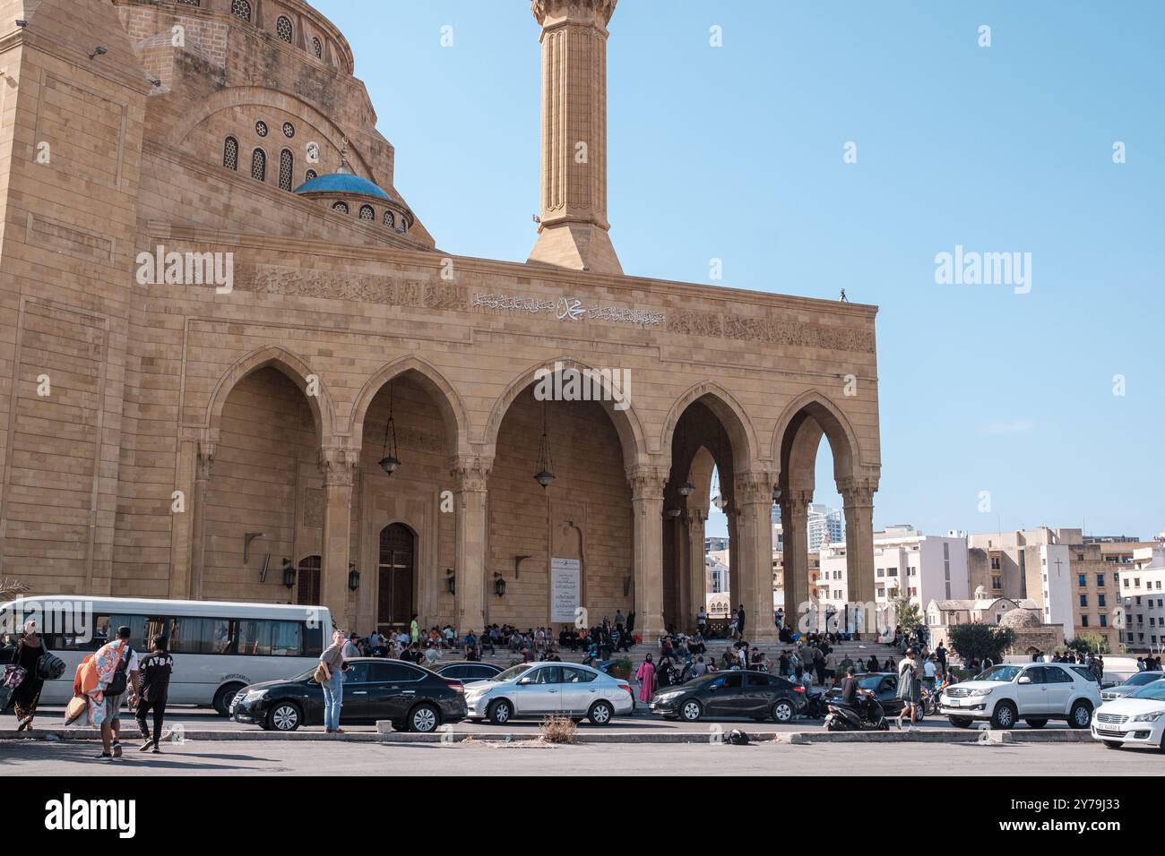 Displaced residents from Dahiyeh, the southern suburbs of Beirut, have ...