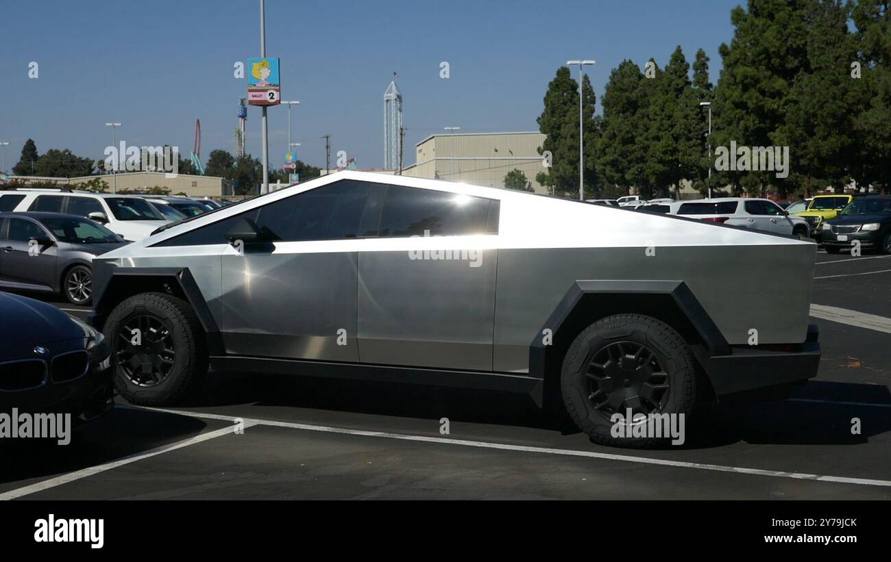 Buena Park, California, USA 22nd September 2024 Cybertruck at KnottÕs ...