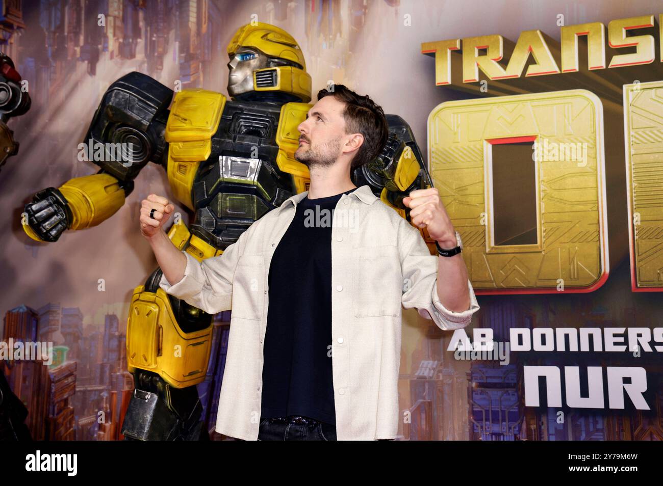 Phil Laude bei der Premiere des Kinofilms Transformers One im Cinedom ...