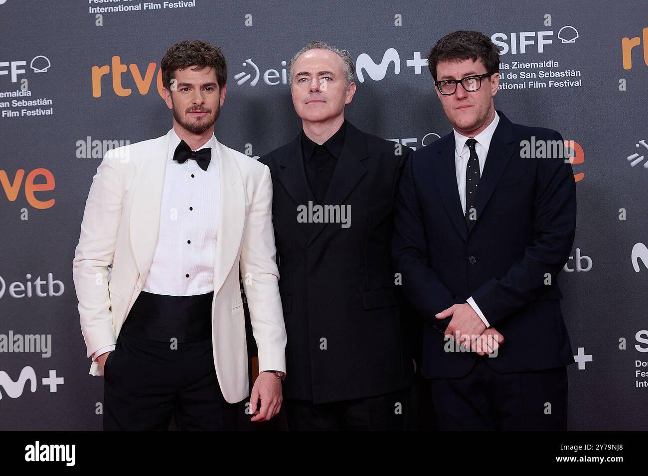 Andrew Garfield and John Crowley attend the closing red carpet during ...