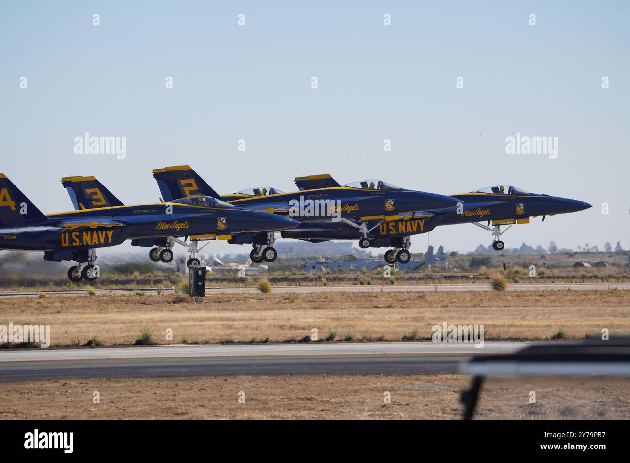 San Diego, United States. 28th Sep, 2024. U.S. Navy Blue Angels team ...