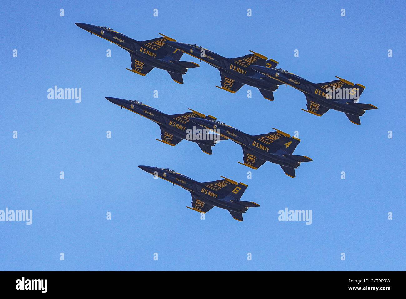 San Diego, United States. 28th Sep, 2024. U.S. Navy Blue Angels team ...
