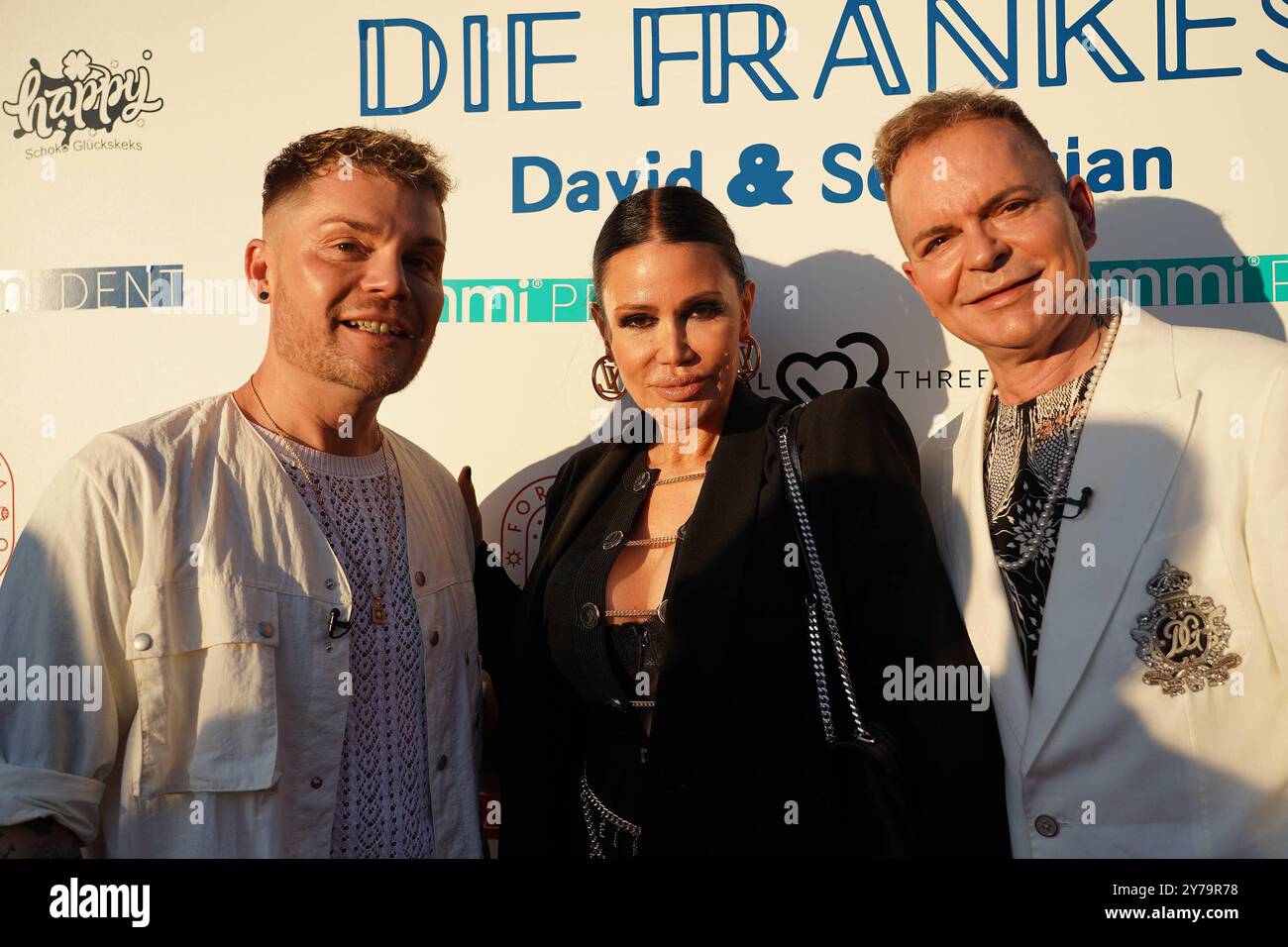 Dschungelcamp Siegerin Djamila Rowe zu Gast bei den Frankes. Sebastian ...