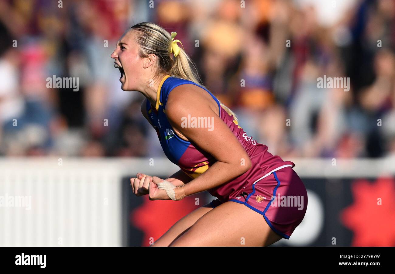 Brisbane, Australia. 29th Sep, 2024. Taylor Smith of the Lions ...