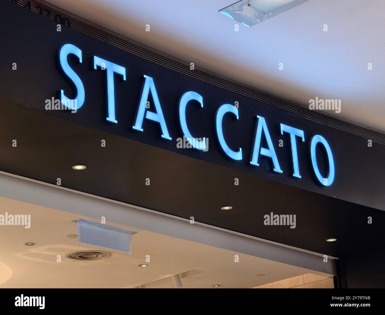 KUALA LUMPUR, MALAYSIA - AUGUST 28, 2024: Staccato brand retail shop in ...