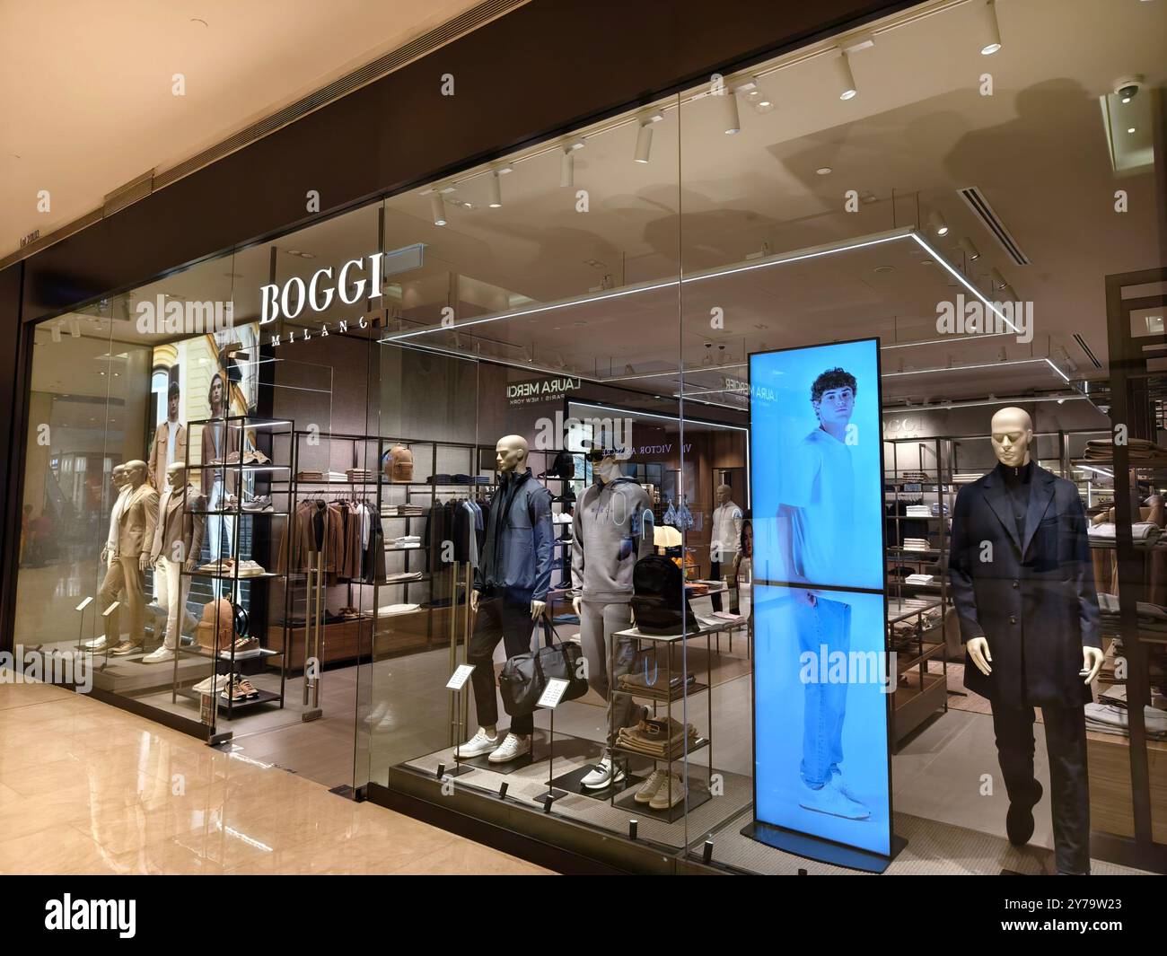 KUALA LUMPUR, MALAYSIA - AUGUST 28, 2024: Boggi brand retail shop in ...