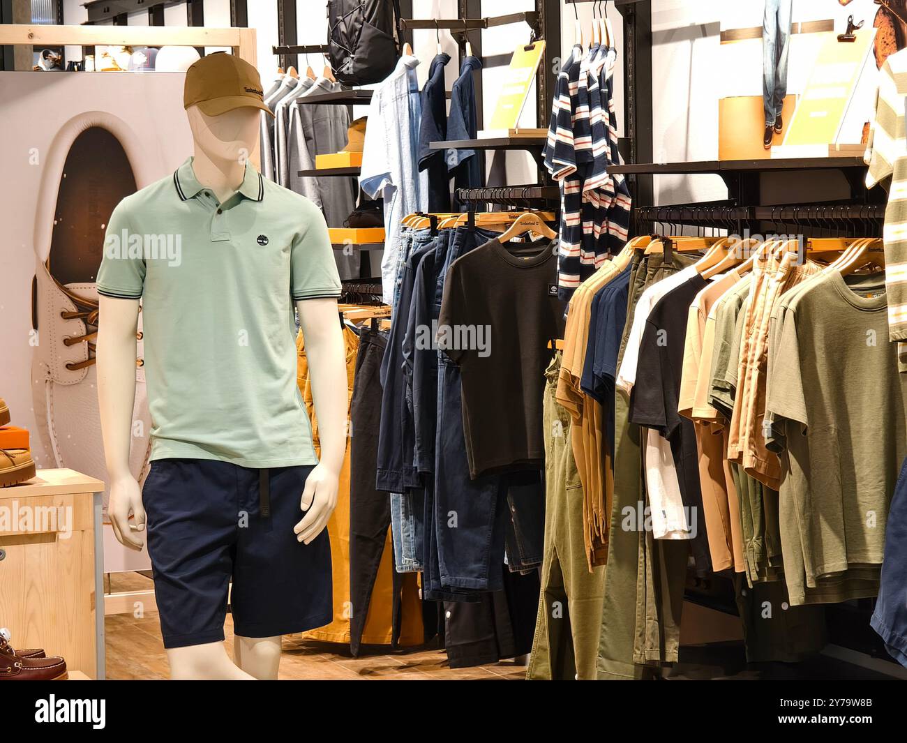 KUALA LUMPUR, MALAYSIA - AUGUST 28, 2024: Timberland brand retail shop ...