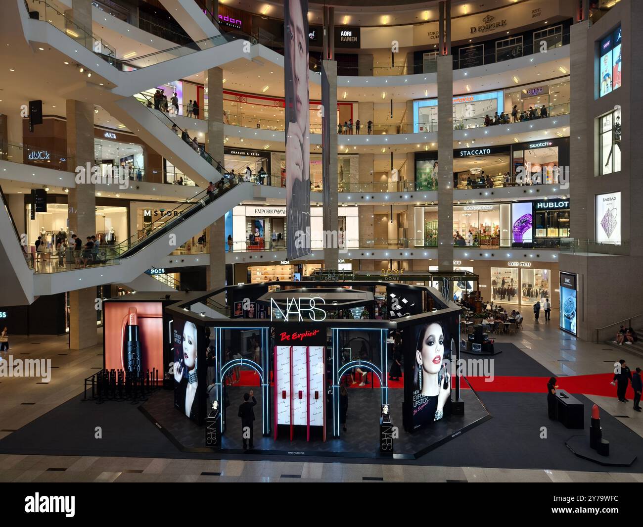KUALA LUMPUR, MALAYSIA - AUGUST 28, 2024: Nars brand retail shop in the ...