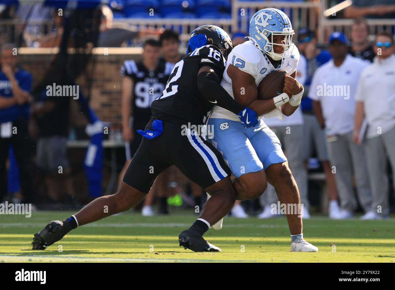 September 28, 2024: North Carolina Tar Heels quarterback Jacolby ...