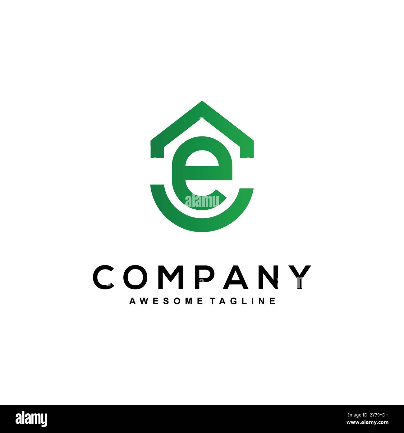 Letter E logo design for business Stock Vector Image & Art - Alamy