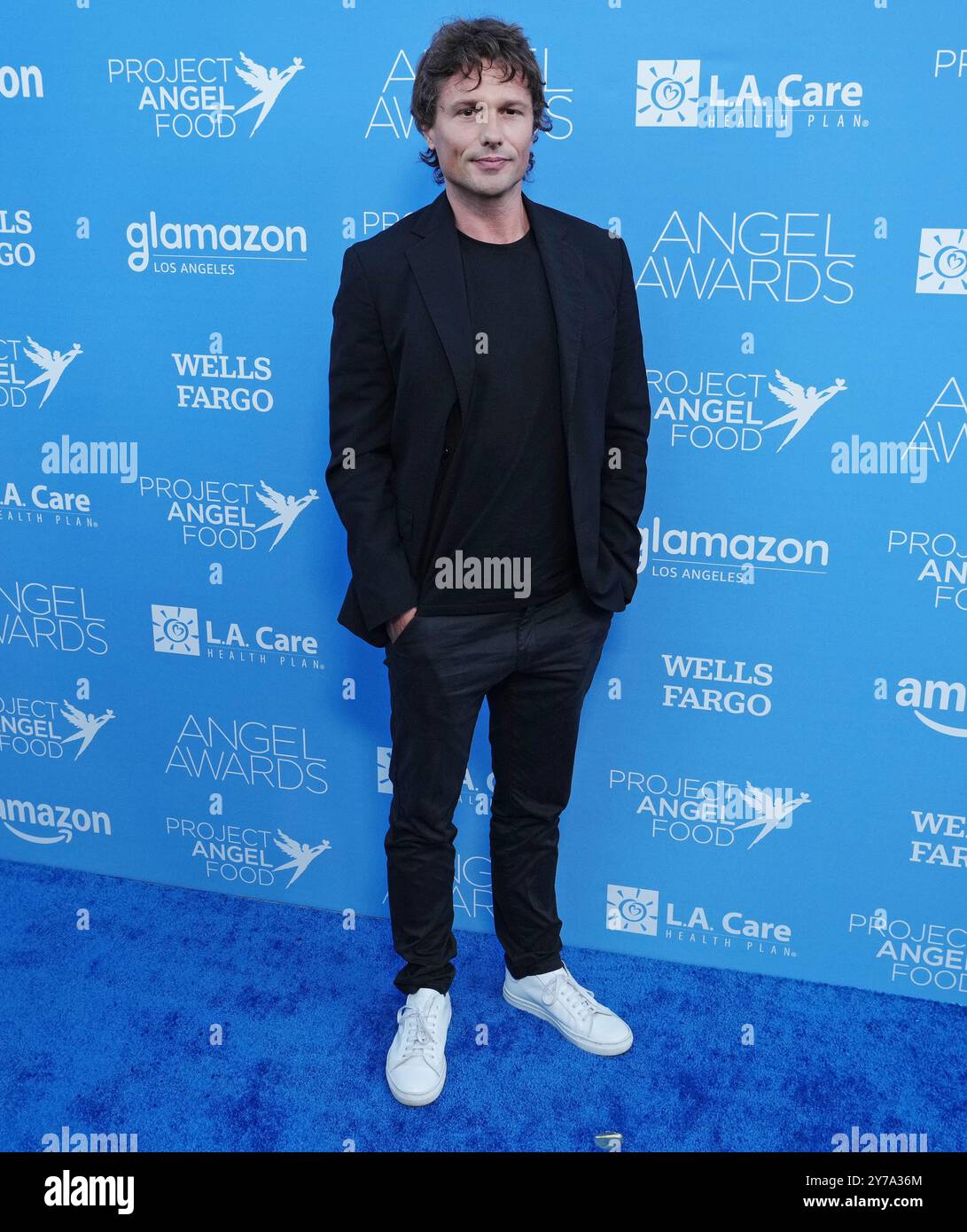 Los Angeles, USA. 28th Sep, 2024. Dimitri Hamlin arrives at the Project ...