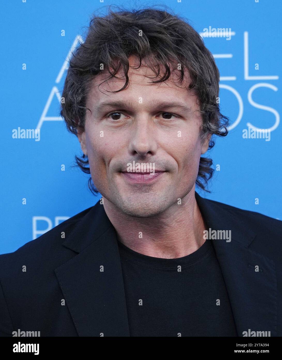 Los Angeles, USA. 28th Sep, 2024. Dimitri Hamlin arrives at the Project ...