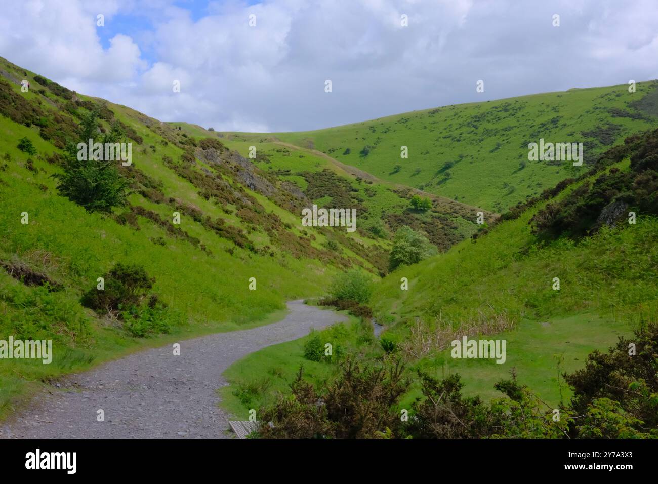 Walk through the valley Stock Photo - Alamy
