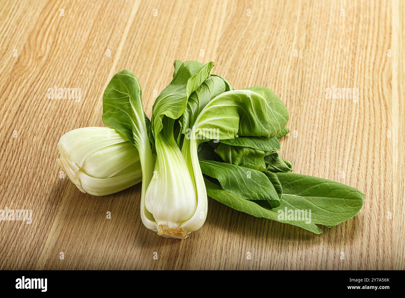 Asian cuisine fresh raw salad Pak Choi heap Stock Photo - Alamy