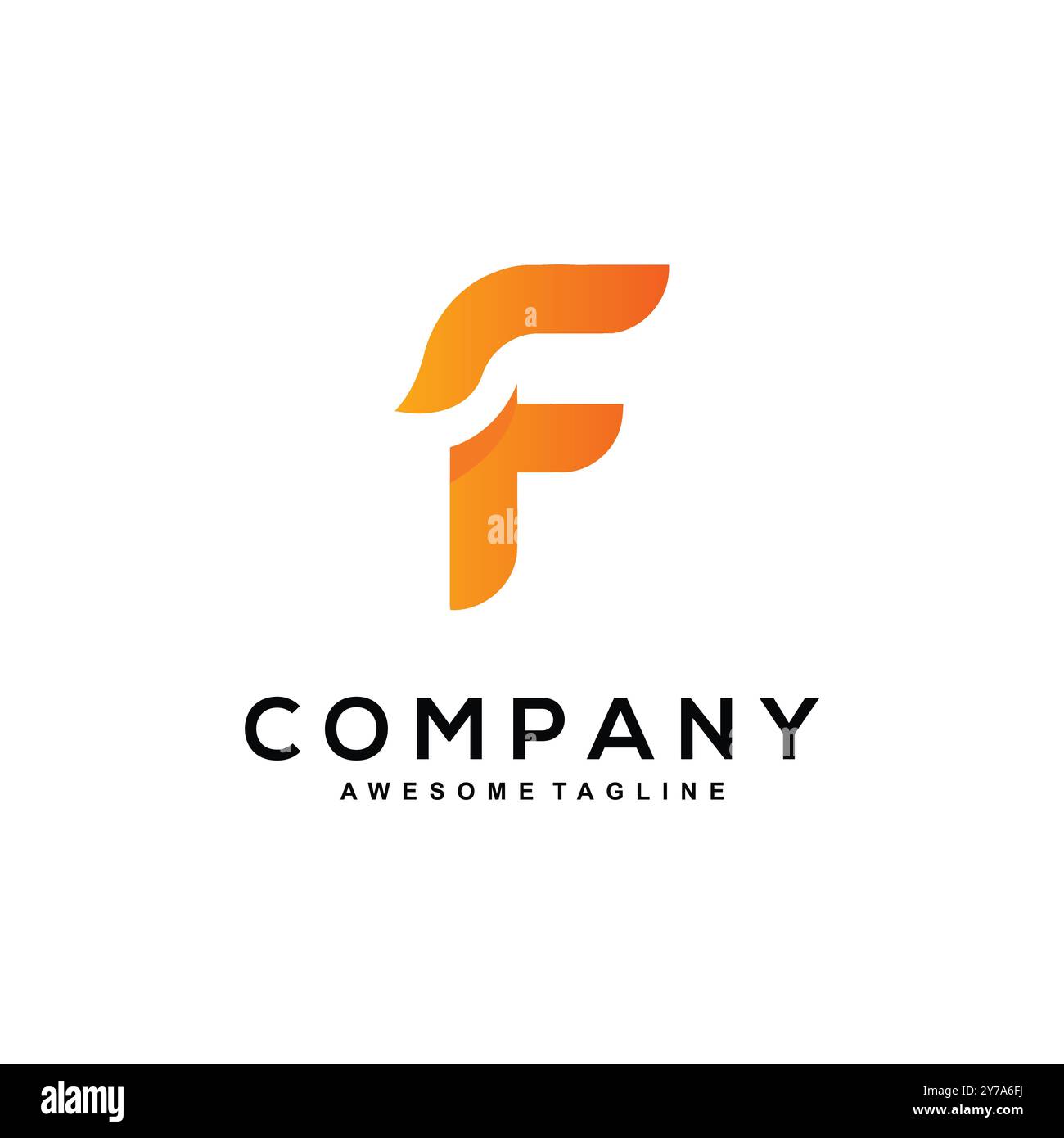 Professional f logo hi-res stock photography and images - Alamy