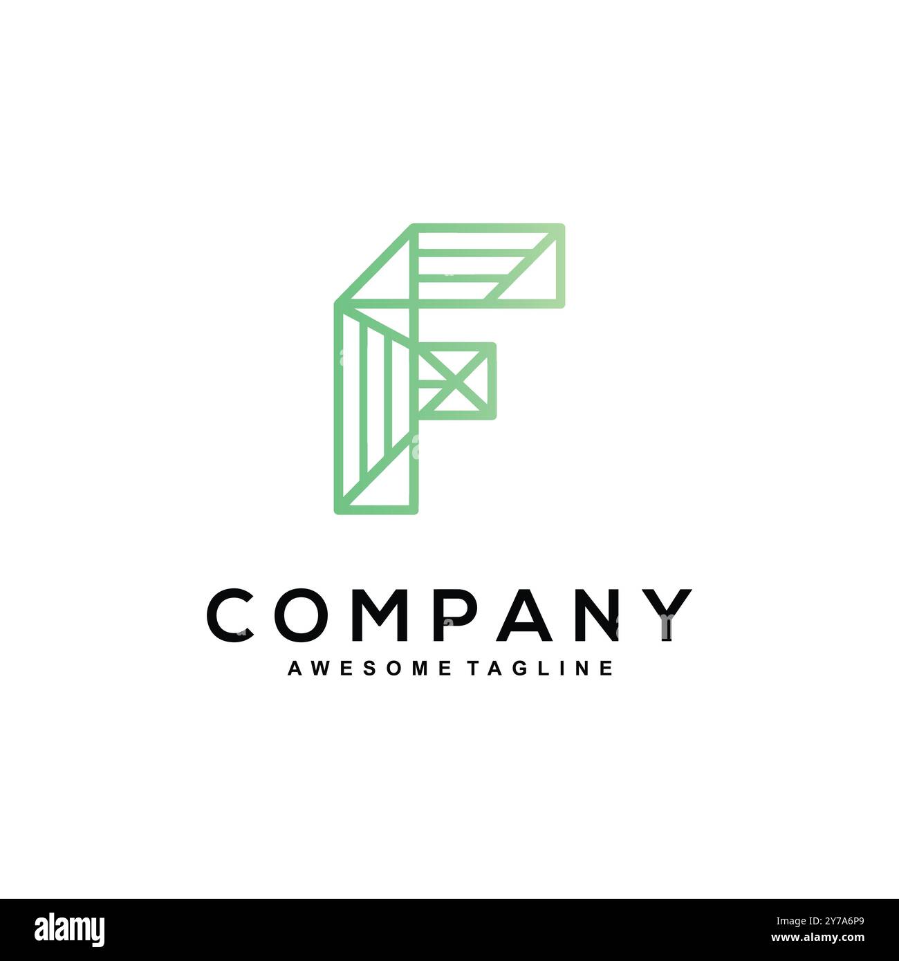 Professional f logo hi-res stock photography and images - Alamy