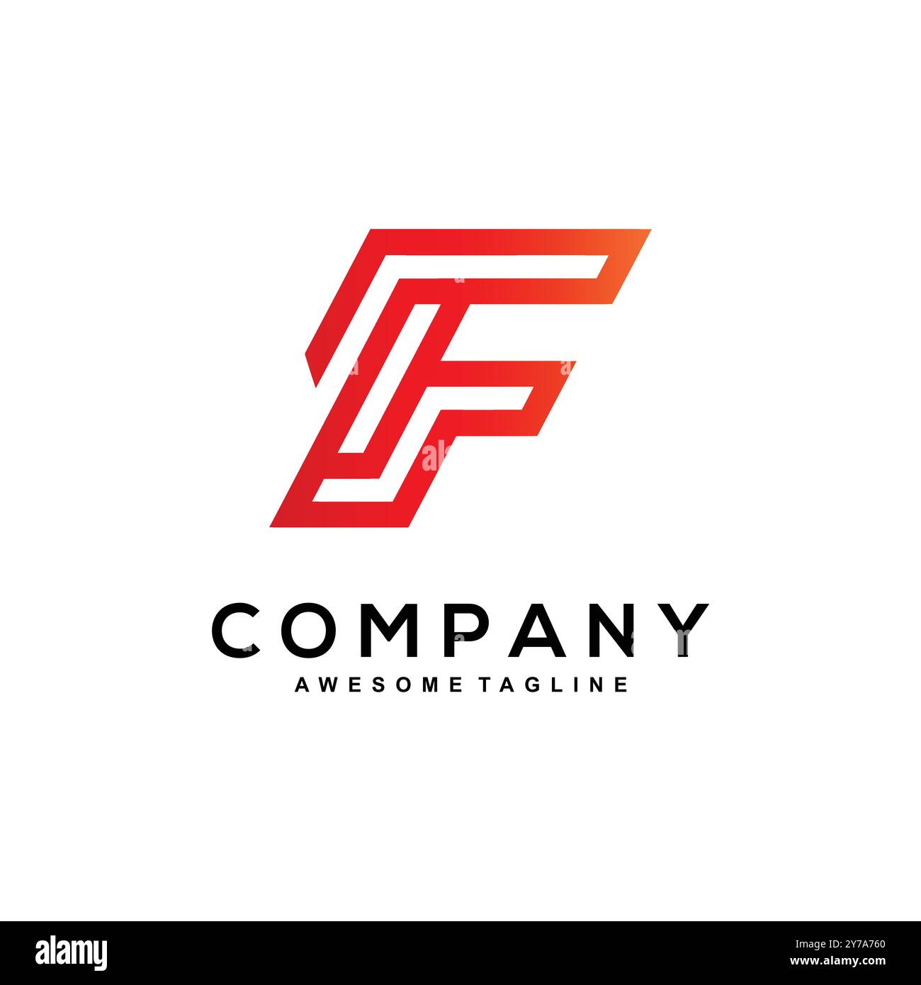 Professional f logo hi-res stock photography and images - Alamy