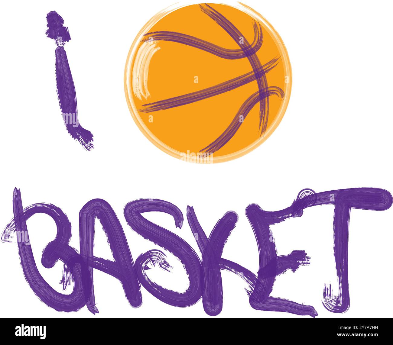 Basketball Graffiti Letters