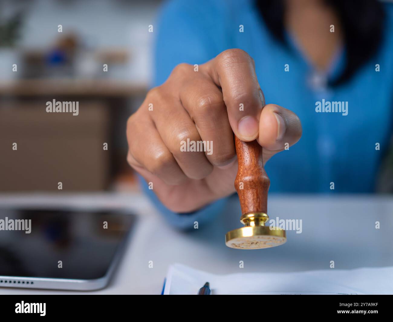 Business people signing legal certified hi-res stock photography and ...