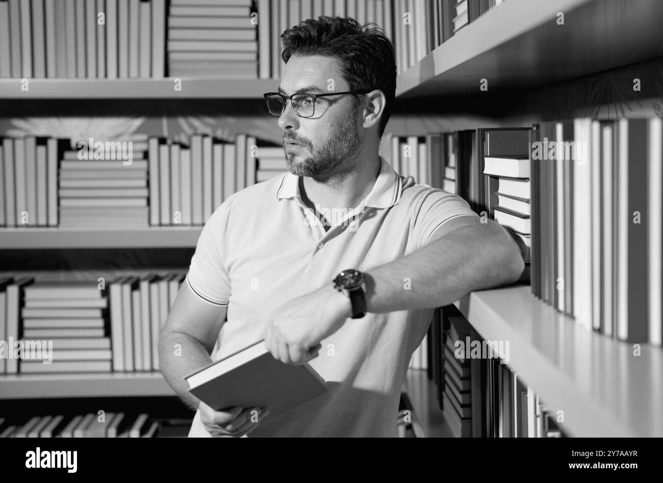 Teacher in library reading book. Teacher school classroom, Teachers day ...