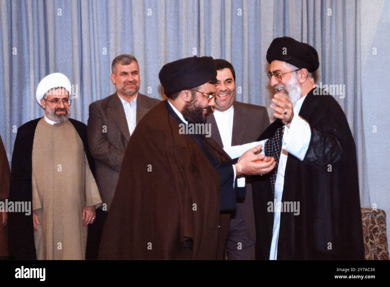 Tehran, Iran. 28th Sep, 2024. An undated photo shows Iranian Supreme ...