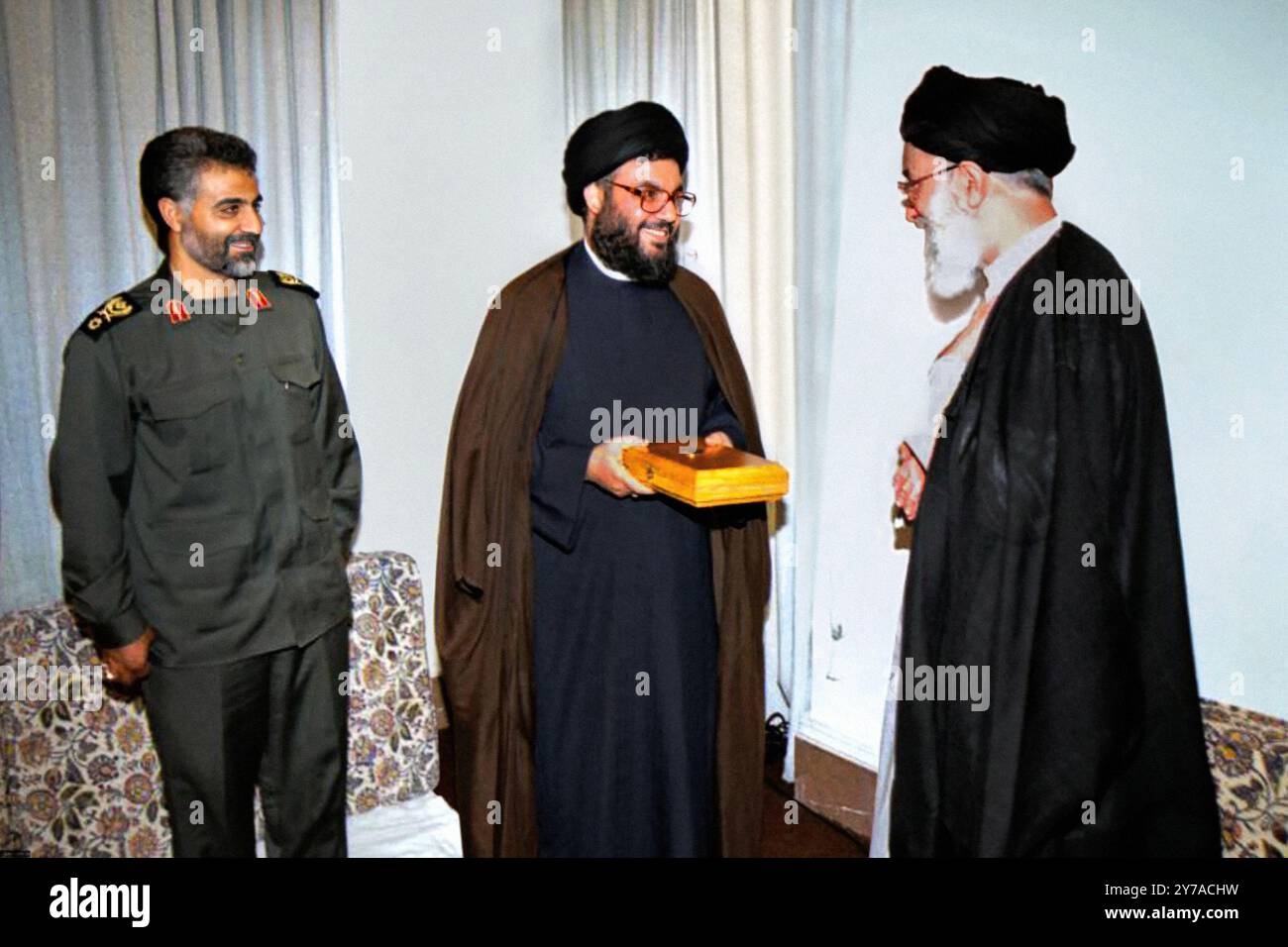 Tehran, Iran. 28th Sep, 2024. An undated photo shows Iranian Supreme ...