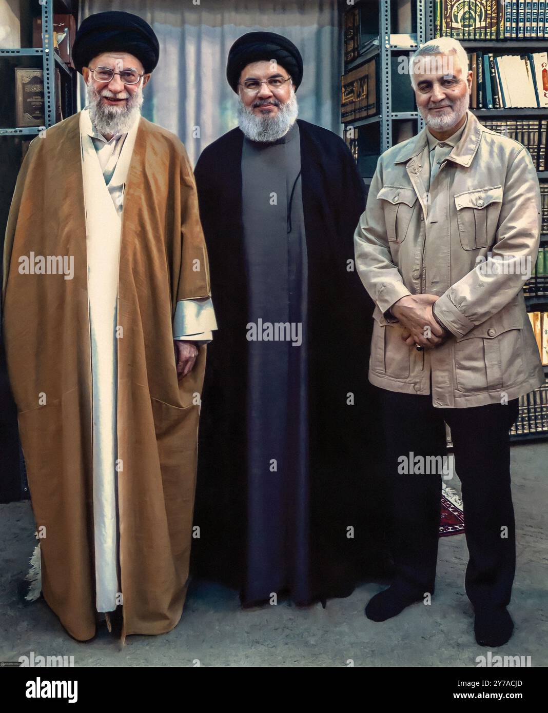 Tehran, Iran. 28th Sep, 2024. An undated photo shows Iranian Supreme ...