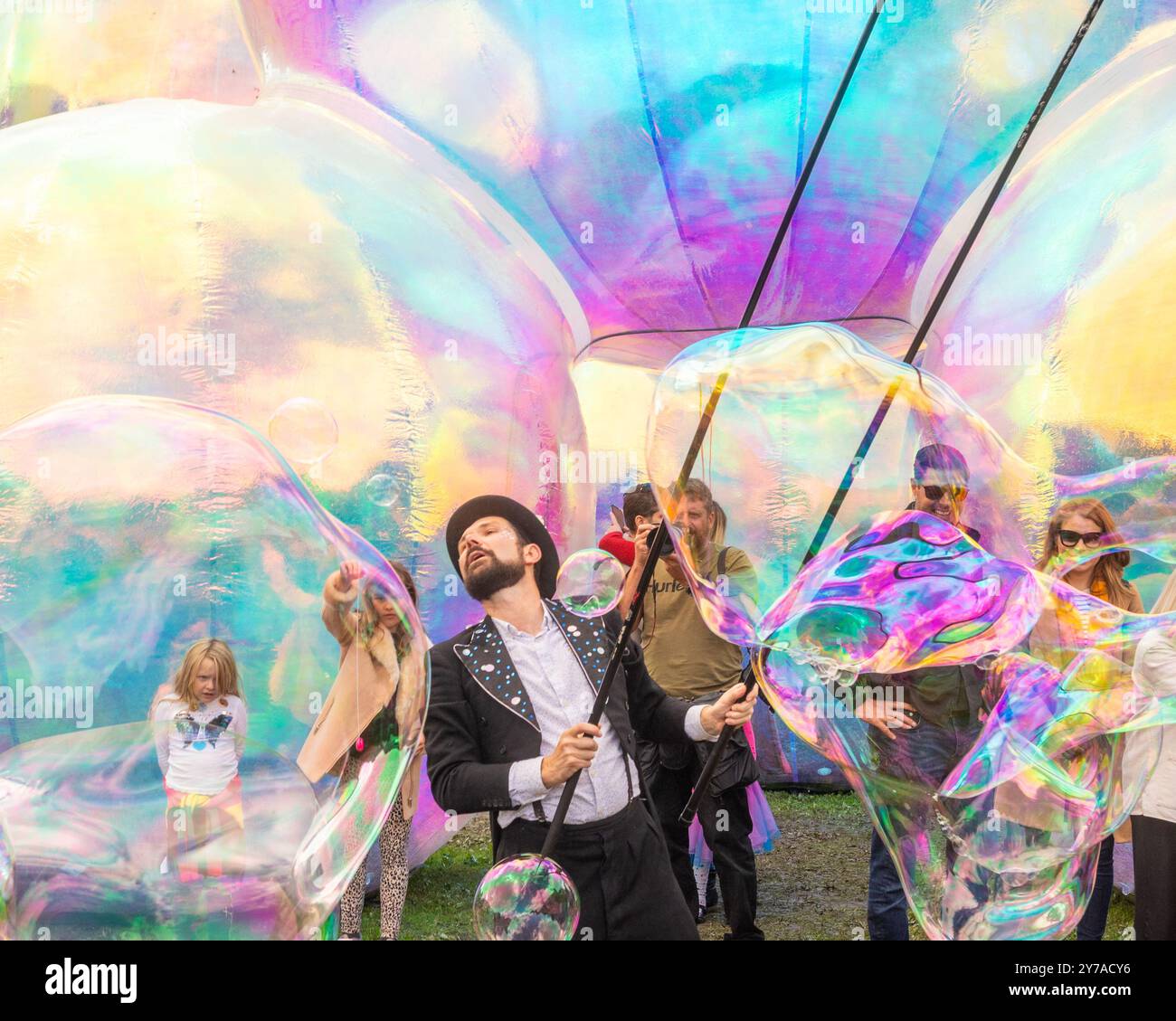 Bournemouth, Dorset, England, UK, 28th September 2024. Arts by The Sea ...