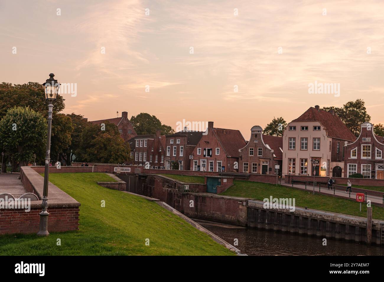 Villages in east frisia Stock Photo - Alamy