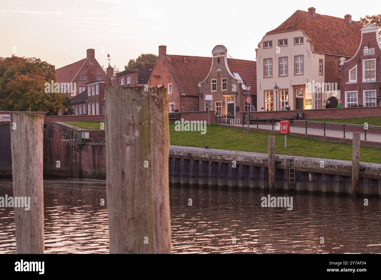 Villages in east frisia Stock Photo - Alamy