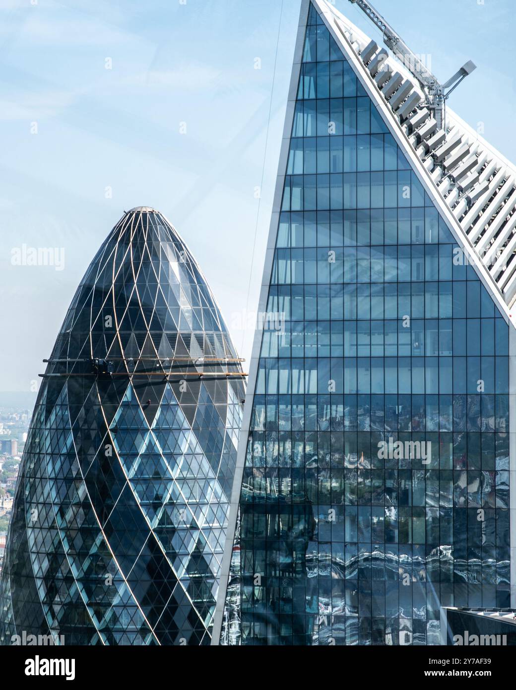The Gherkin building in London Stock Photo - Alamy