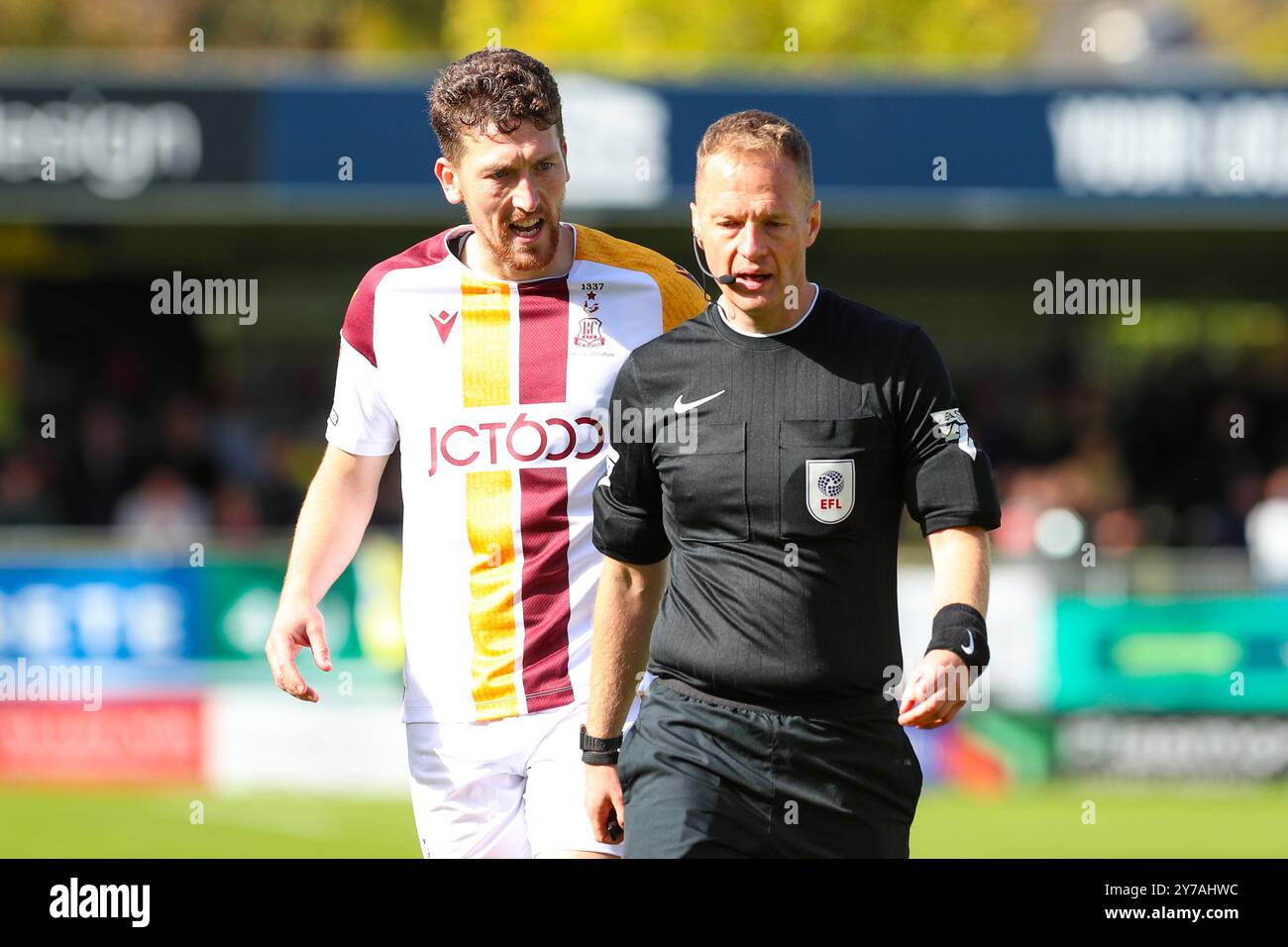 The Exercise Stadium, Harrogate, England - 28th September 2024 Richard ...